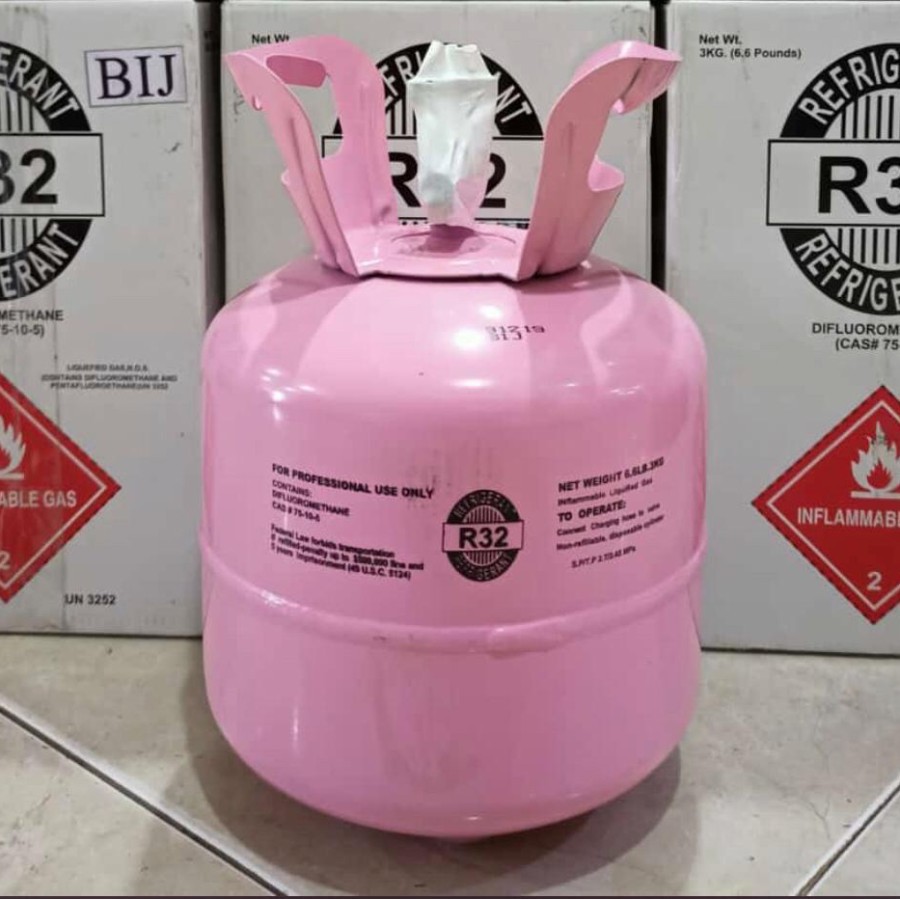 Jual Freon R32 Refrigerant 3kg Tabung Kecil | Shopee Indonesia
