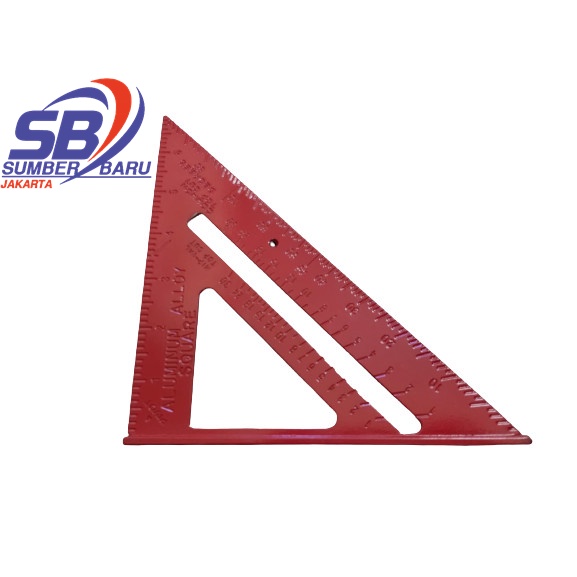 Jual Penggaris Siku Segitiga Speed Square Right Angle 230 Tukang ...