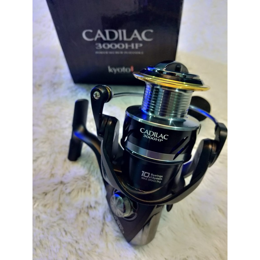 Jual Reel Pancing spinning Kyoto Cadilac 1000 2000 3000 4000 5000 6000 ...