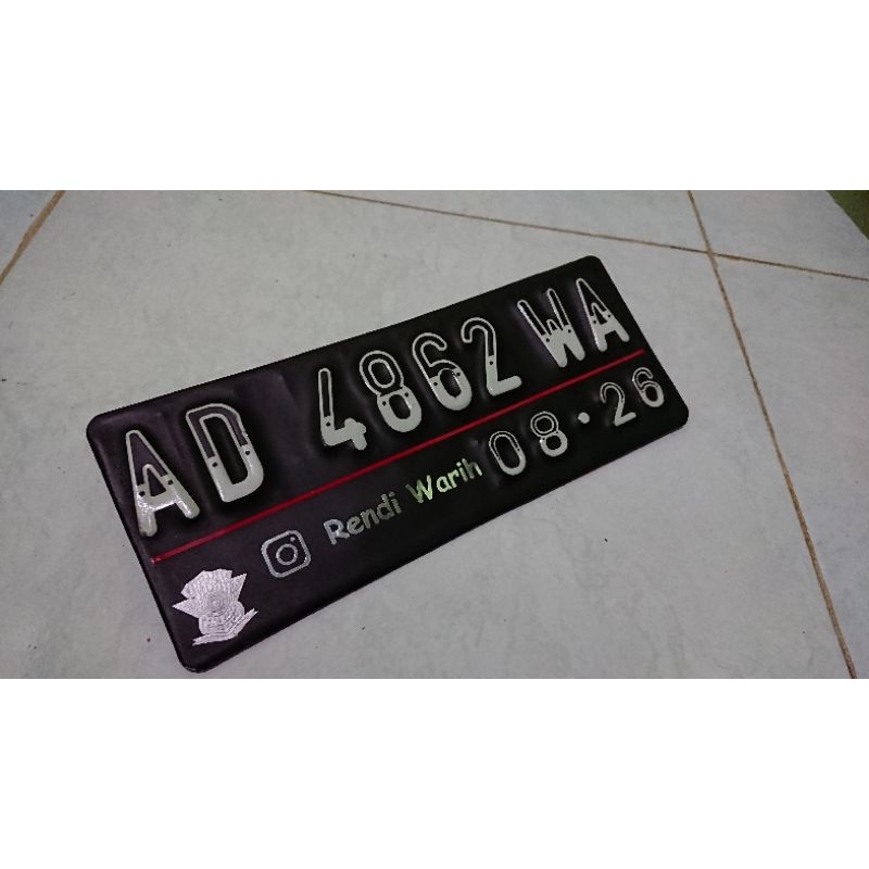 Jual plat motor variasi | Shopee Indonesia