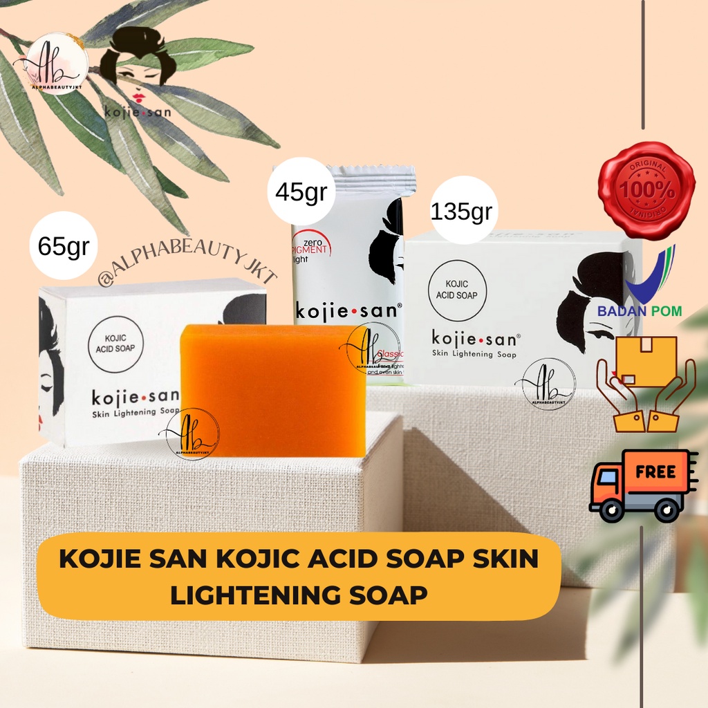 Jual (CLEARANCE SALE) Kojie San Kojic Acid Skin Lightening Soap 65gr ...