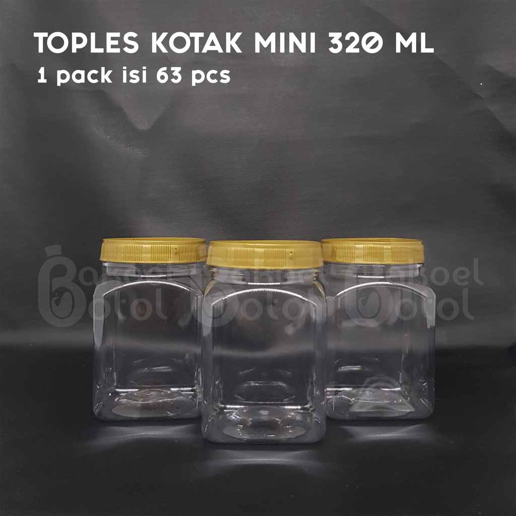 Jual TOPLES KOTAK 320 ML/TOPLES PLASTIK 320 ML / TOPLES TERLARIS ...
