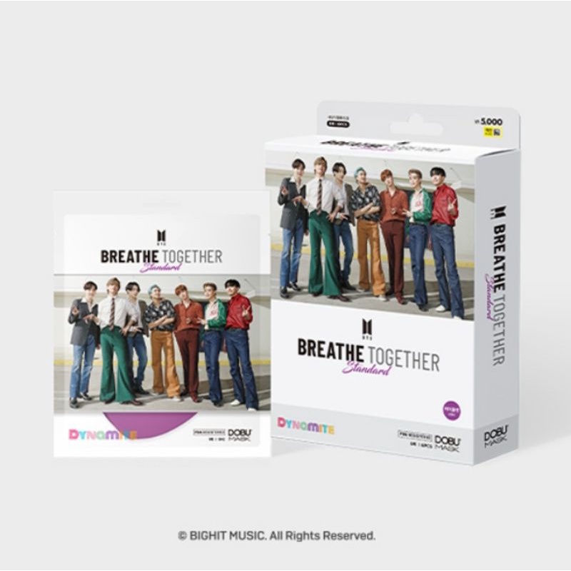 Jual READY STOCK!! Daiso BTS Masker Breathe Together KF94 | Shopee Indonesia