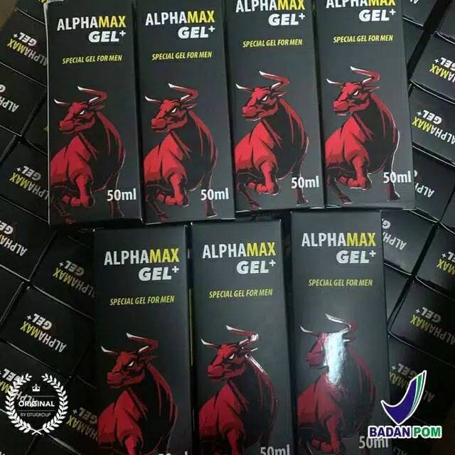 Jual Alphamax Gel Asli-Originall Alphamax-Sedia Juga Alpha max Kapsull ...