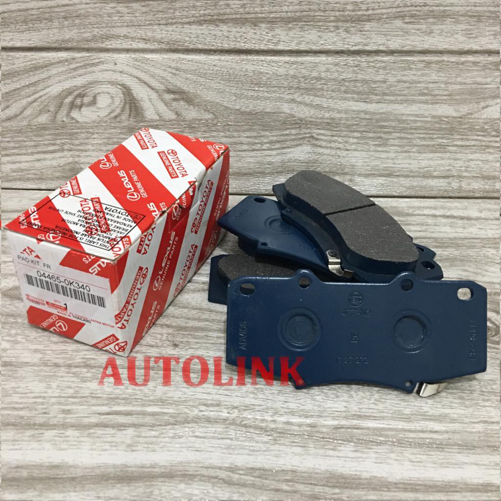 Jual BRAKE PAD / KAMPAS REM DEPAN FORTUNER - HILUX DOUBLE CABIN ...