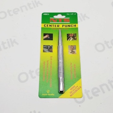 Jual penanda titik bor 1/8''x4'' - penitik bor- CENTER PUNCH | Shopee ...