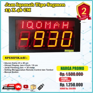 Jual Jam Digital Masjid Timer Iqomah | Shopee Indonesia