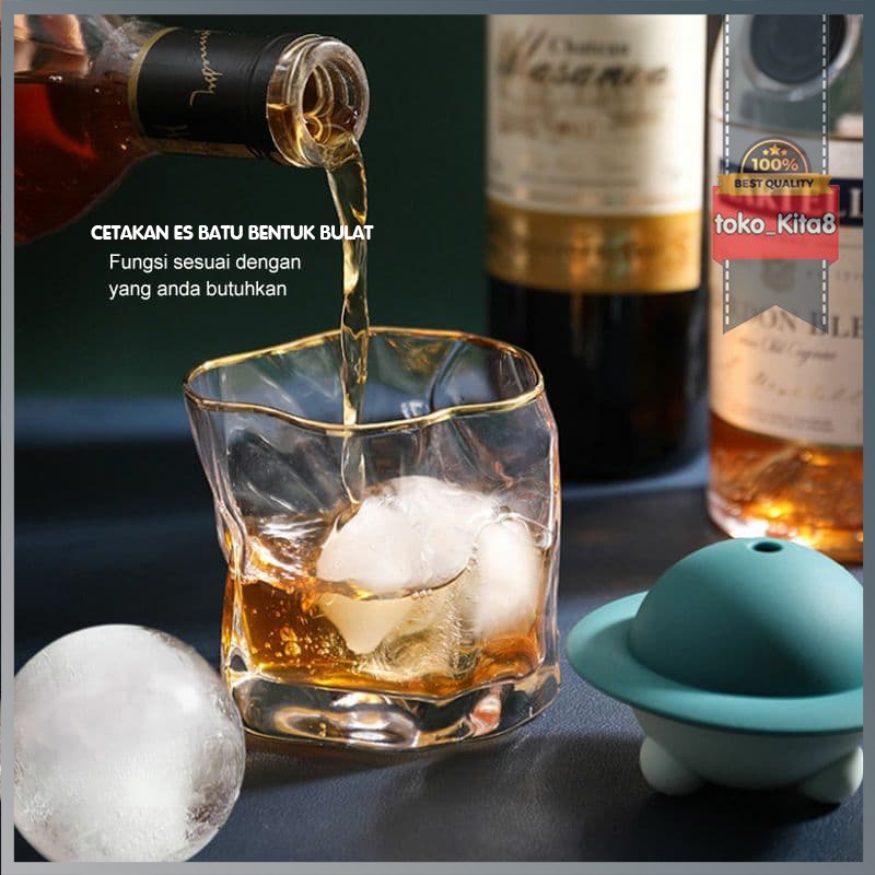 Jual Cetakan Es Batu Bulat Besar DIY TK8 | Shopee Indonesia