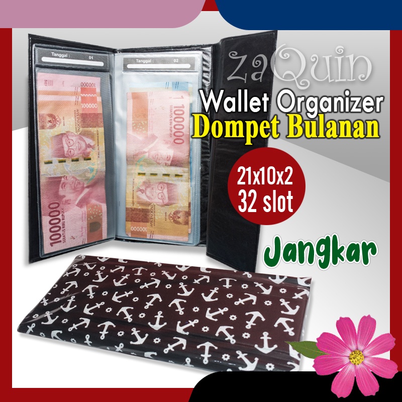 Jual Dompet Disiplin Keuangan Pintar Pengatur Keuangan uang Belanja ...
