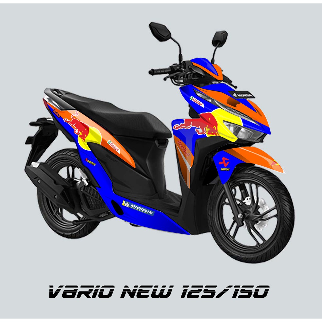 Jual Stiker Variasi/Decal Variasi Motor Vario Led New Full Body Kode ...