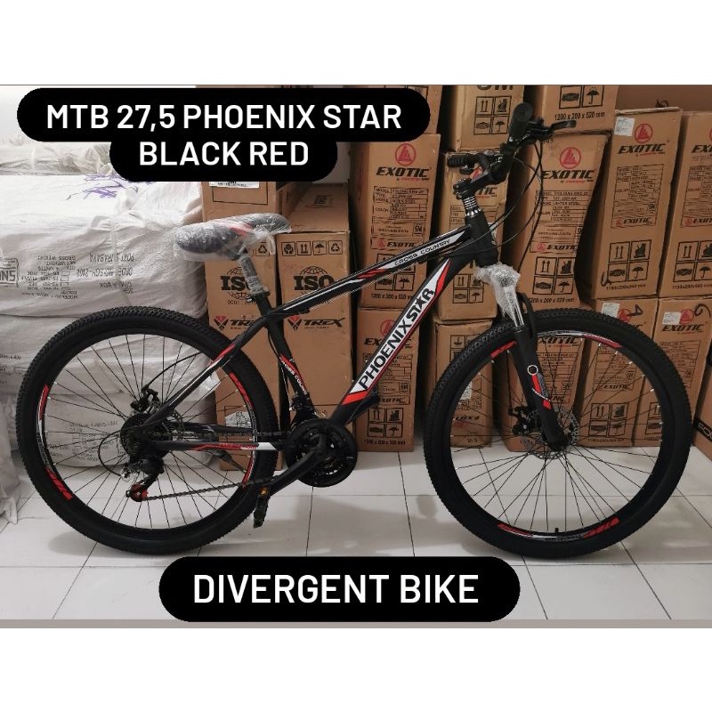Jual Sepeda MTB 27,5 Phoenix Star 21 Speed Cakram Mekanik Murah ...