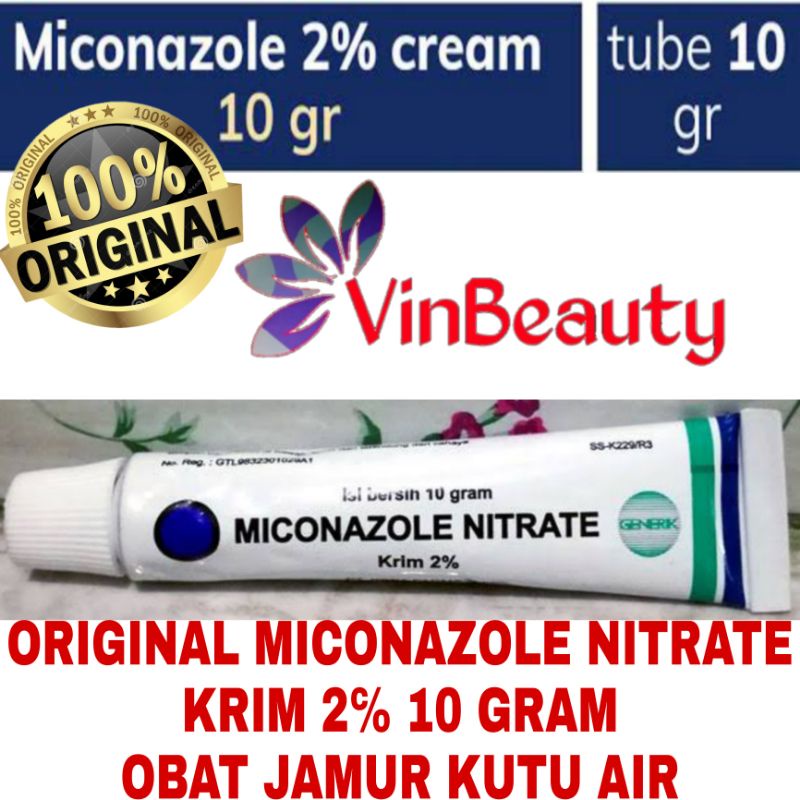 Jual ORIGINAL SALEP MICONAZOLE NITRATE KRIM 2% 10 gram OBAT GATAL JAMUR ...