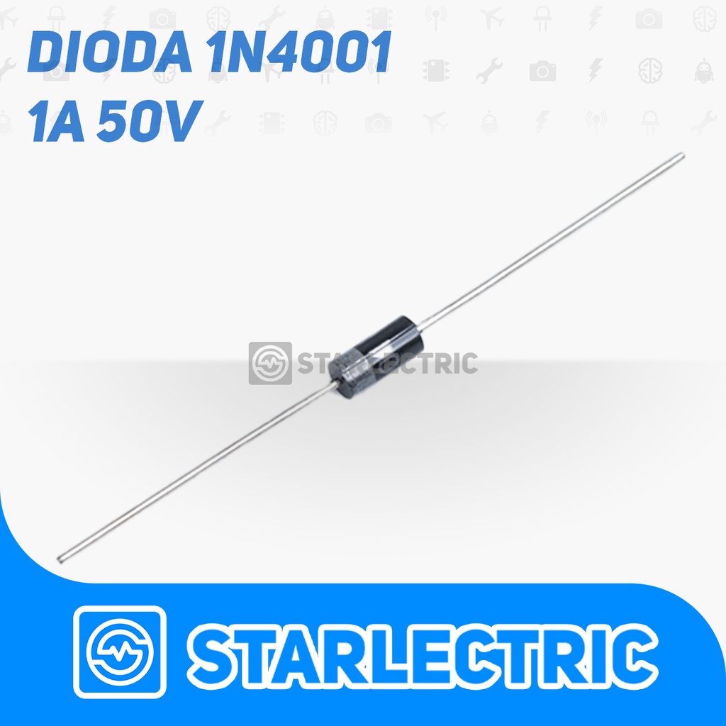 Jual Dioda IN4001 1N 4001 IN 4001 Diode 1N4001 | Shopee Indonesia
