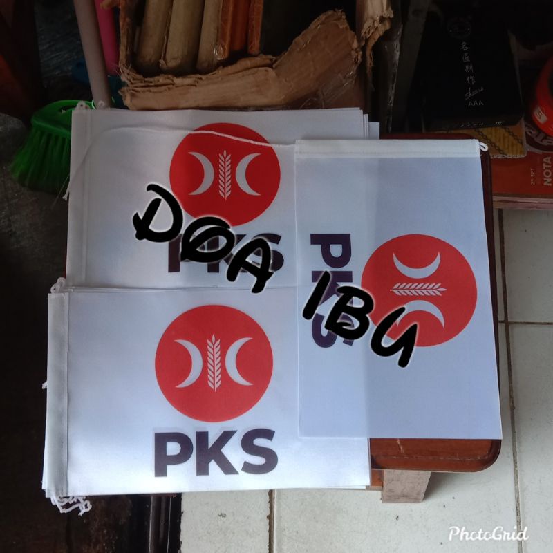 Jual best seller bendera meja partai PKS | Shopee Indonesia