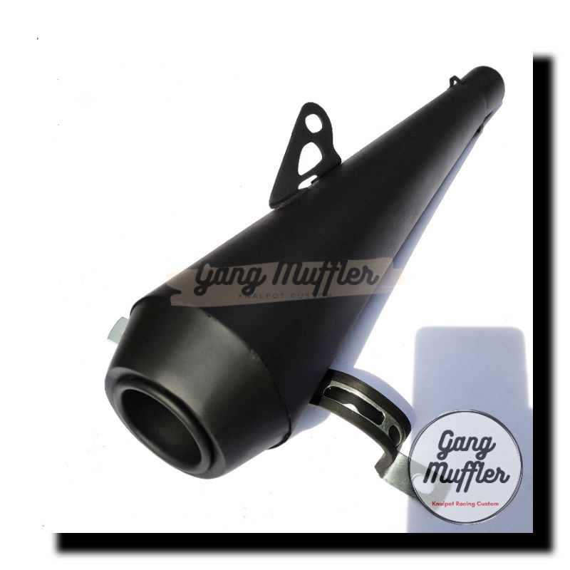 Jual Silencer Japstyle Bratstyle Bobber Scrambler W175 Benelli Motobi ...