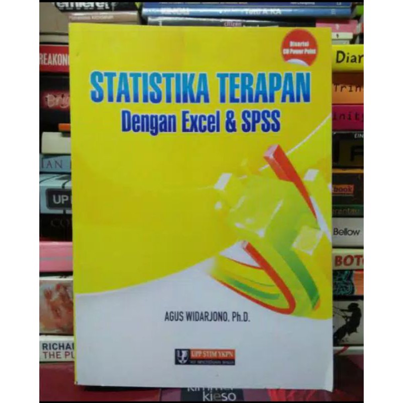Jual statistika terapan dengan excel dan spss | Shopee Indonesia Jual statistika terapan dengan excel dan spss | Shopee Indonesia