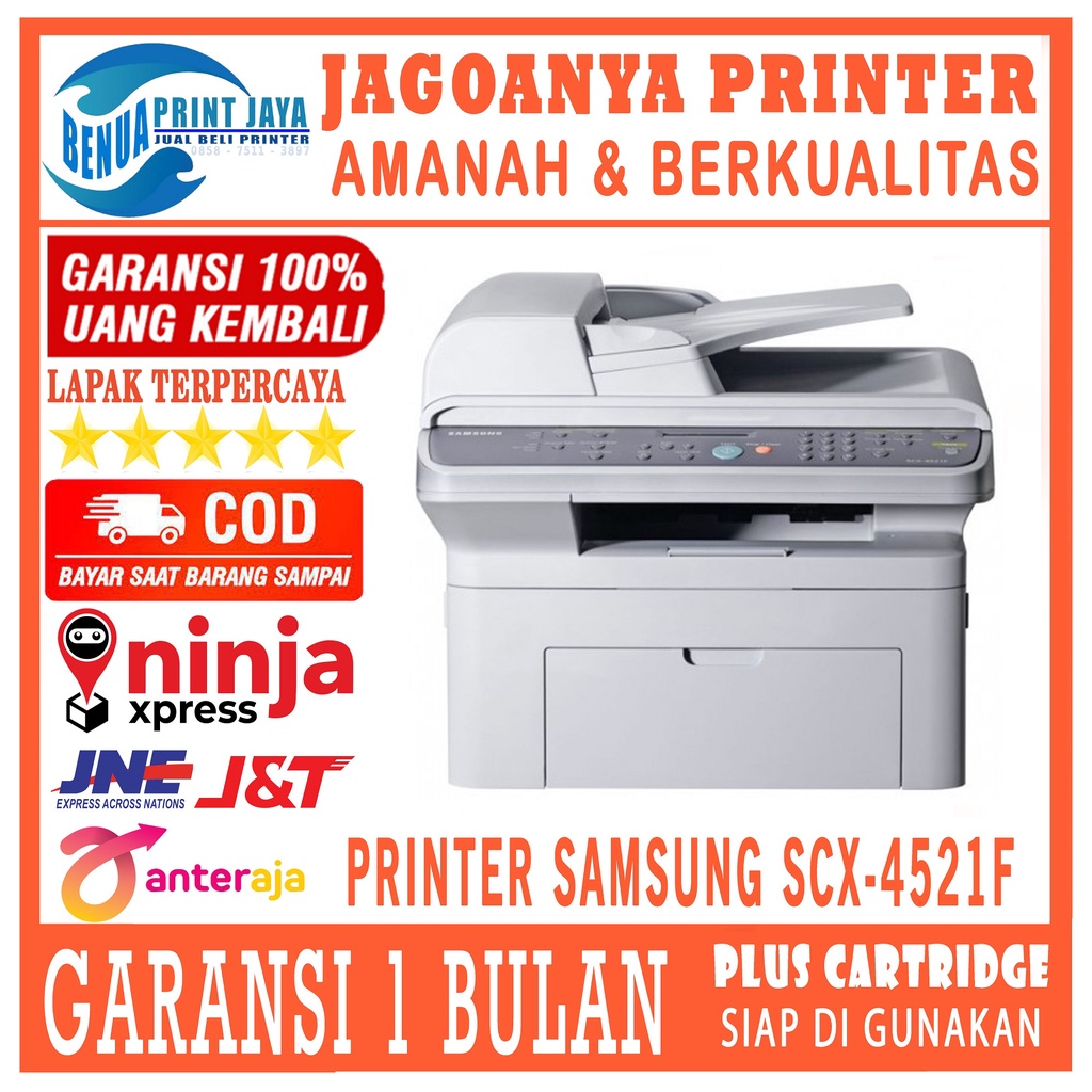 Jual Printer Samsung SCX-4521F Print, scan, copy (adf-F4) | Shopee ...