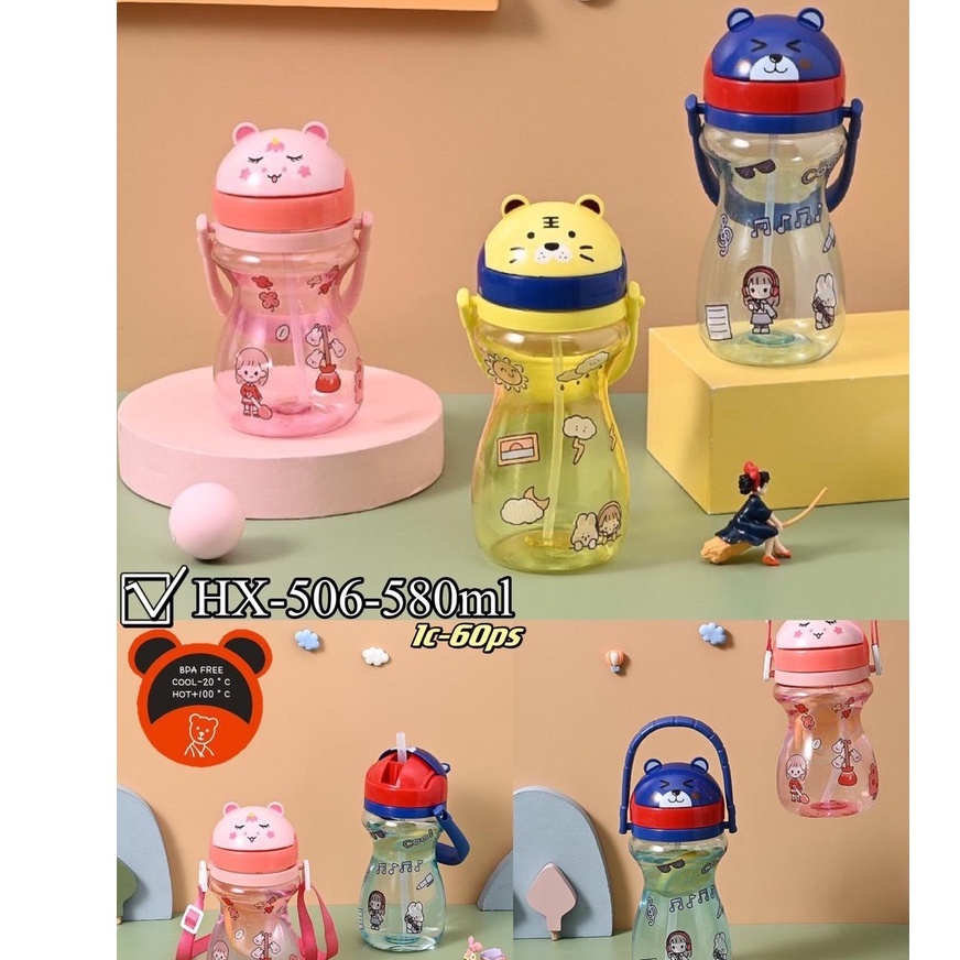 Jual Botol minum anak karakter - HX - 506 -580ml | Shopee Indonesia