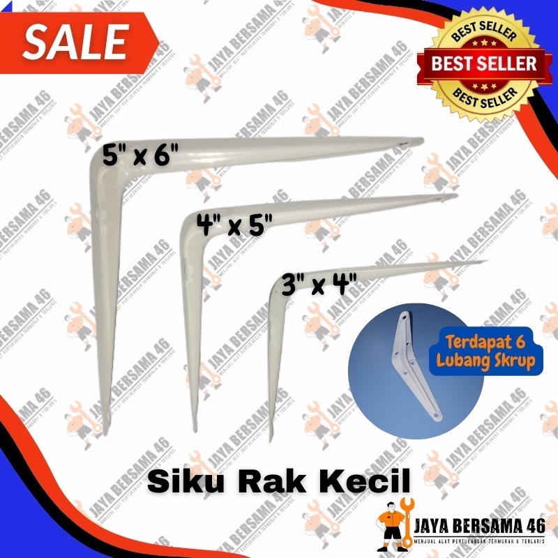 Jual SIKU RAK KECIL / SIKU RAK BESI L / SIKU RAK DINDING / SIKU RAK ...