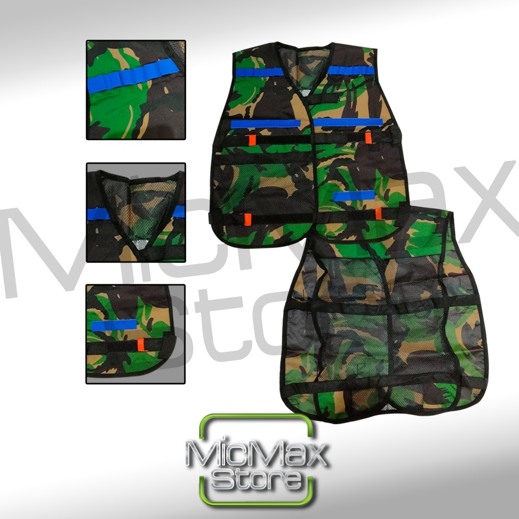 Jual Nerf Tactical Vest Rompi Jaket Nerf Abri Tentara | Shopee Indonesia