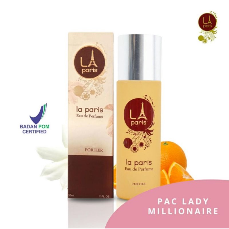 Jual LA PARIS PAC LADY MILLIONAIRE | Shopee Indonesia