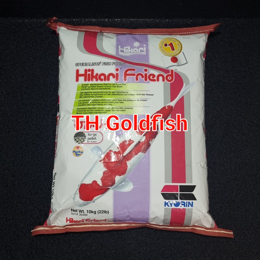Jual Hikari Friend 10 Kg Size L ( Large ), Pakan Ikan Koi | Shopee ...