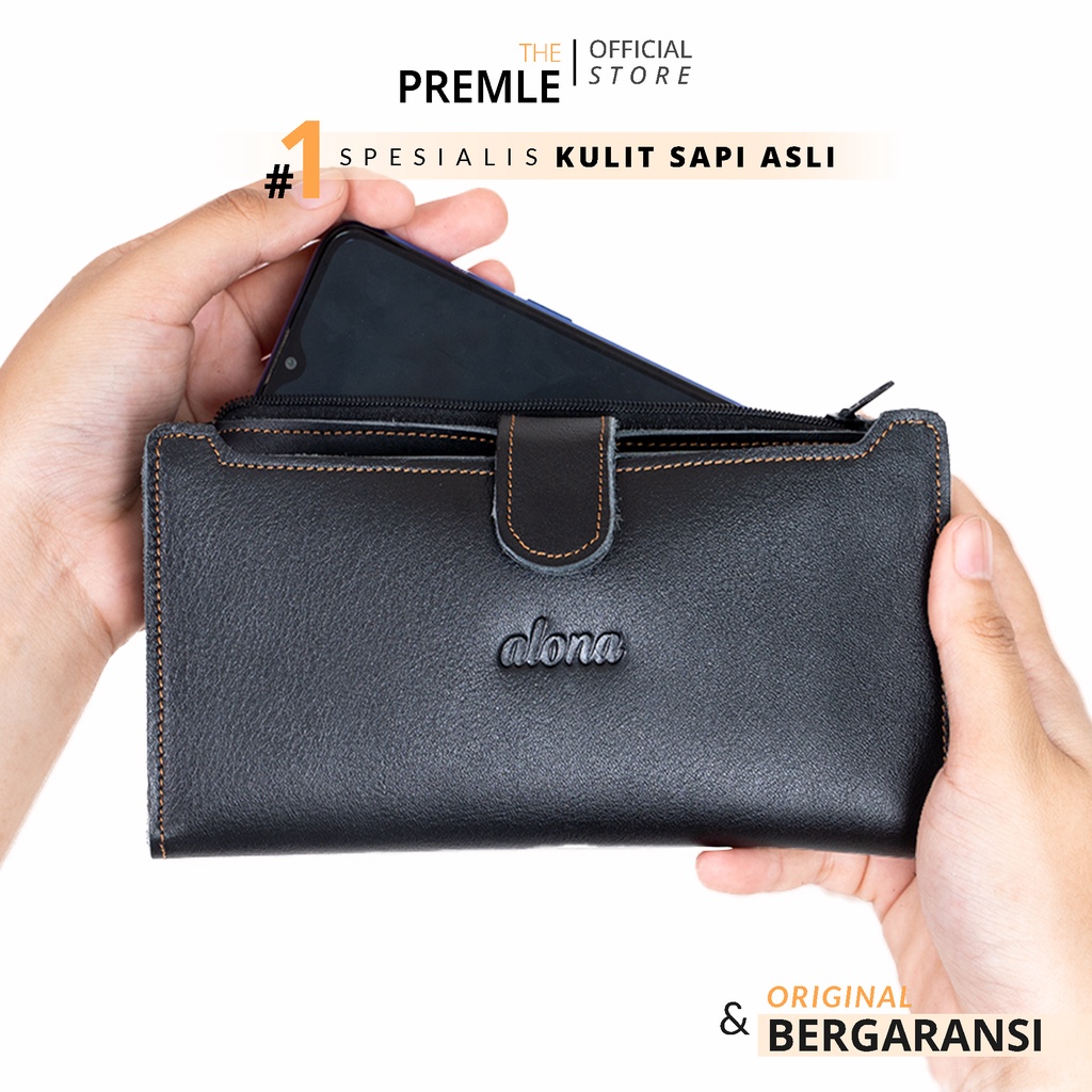 Jual Dompet Wanita Kulit Asli Original Dompet Branded Wanita Panjang Terbaru Dompet Lipat ...