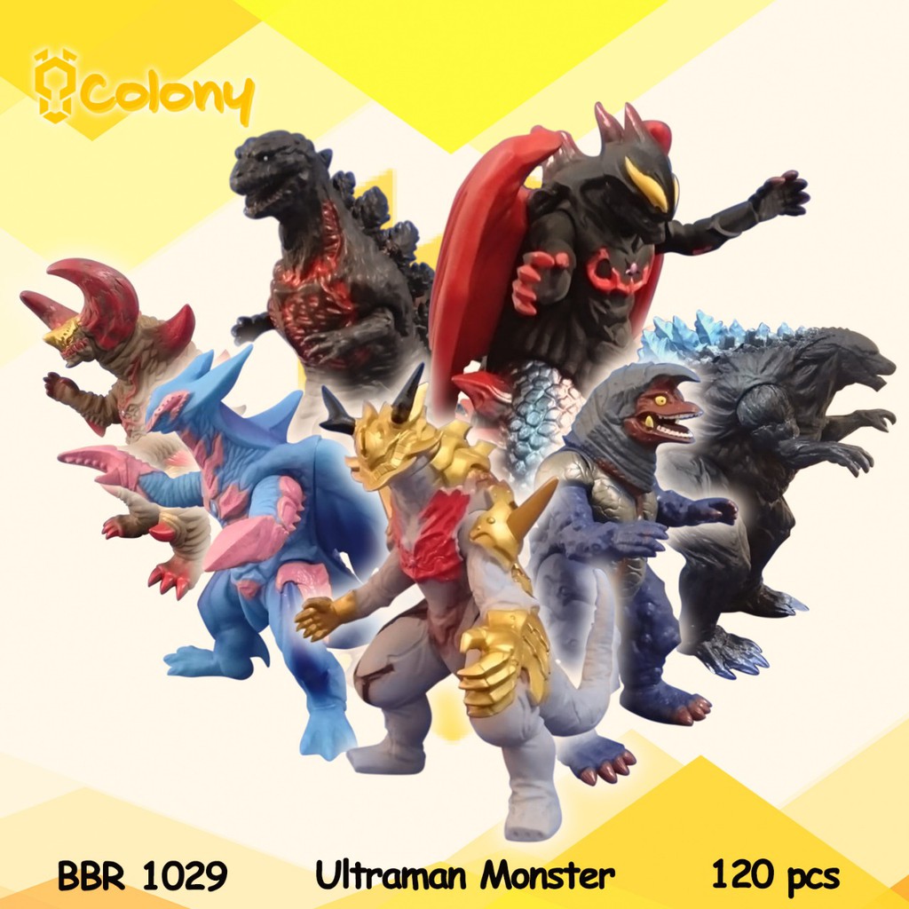 Jual JUAL Ultramen Ultraman Monster Godzilla Chimera Gamora Mainan Anak ...