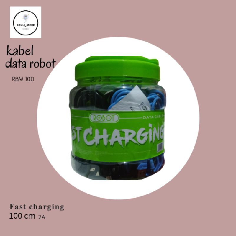 Jual Kabel Data Robot RBM 100 ( Micro) | Shopee Indonesia