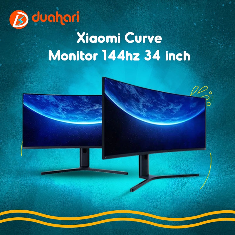 Jual Curved Gaming Monitor 34-inch 144Hz Layar Monitor Komputer ...