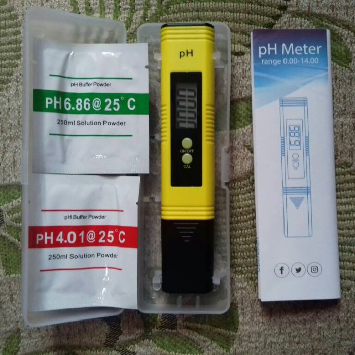 Jual pH Meter Digital Auto Calibrate, utk Hidroponik, Aquaponik, Air ...