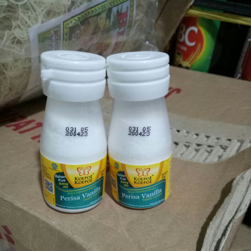 Jual Bahan Kue Perisa Vanilla / Vanely Crystal 20gr | Shopee Indonesia