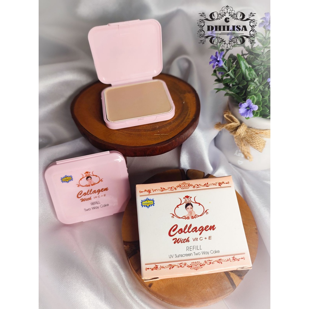 Jual Collagen Refill Bedak Padat | Shopee Indonesia