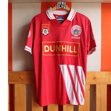 Jual Jersey Bola Persija Retro Dunhill Home (Reproduksi) | Shopee Indonesia