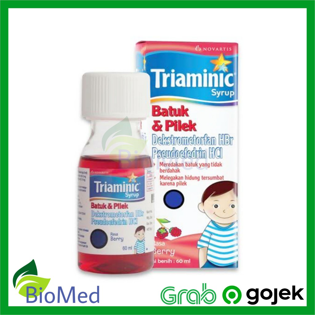Jual TRIAMINIC BATUK PILEK Rasa Berry - Obat Batuk Pilek Flu Bersin ...