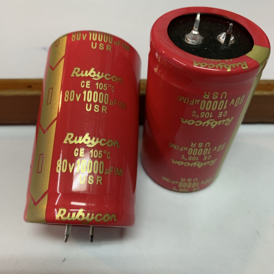 Jual ELCO ELKO 10000uf 80v RUBYCON JAPAN RED | MINIMAL ORDER 2 PCS ...