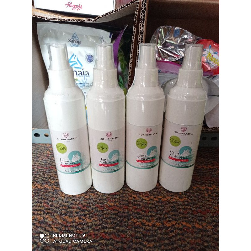 Jual SOPHIE MARTIN Hand Sanitizer + Moisturizer Spray 200ml | Shopee Indonesia