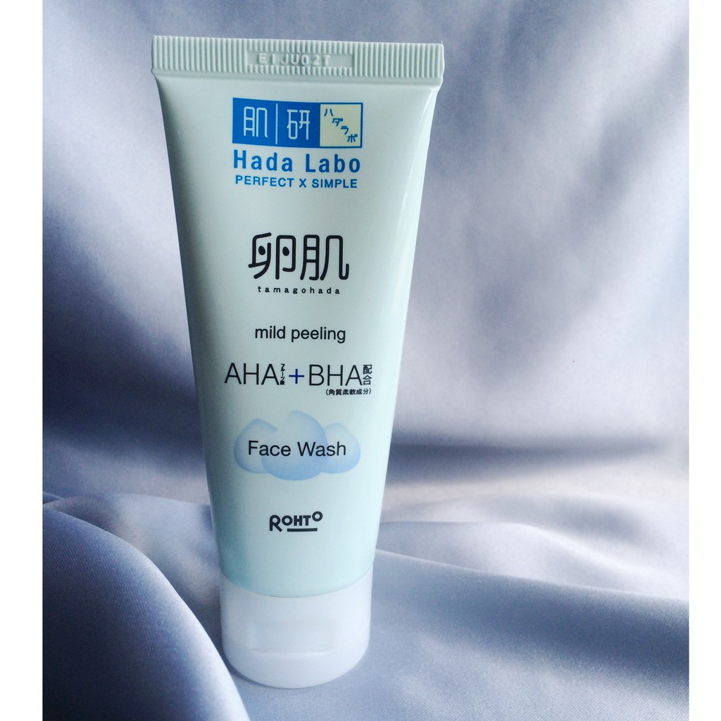 Jual Hadalabo (Hada Labo) AHA + BHA Mild Peeling Face Wash 100g ...