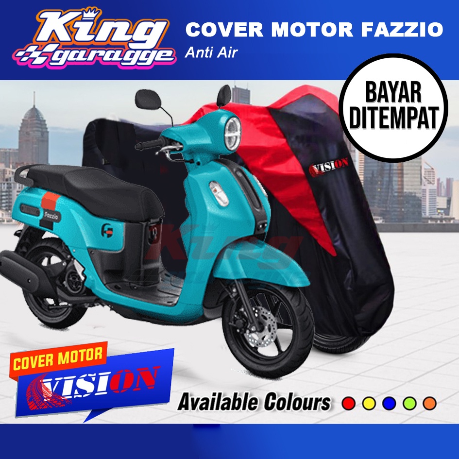 Jual Cover Motor Fazzio/ Selimut Yamaha Fazzio/Jas Motor Fazzio ...