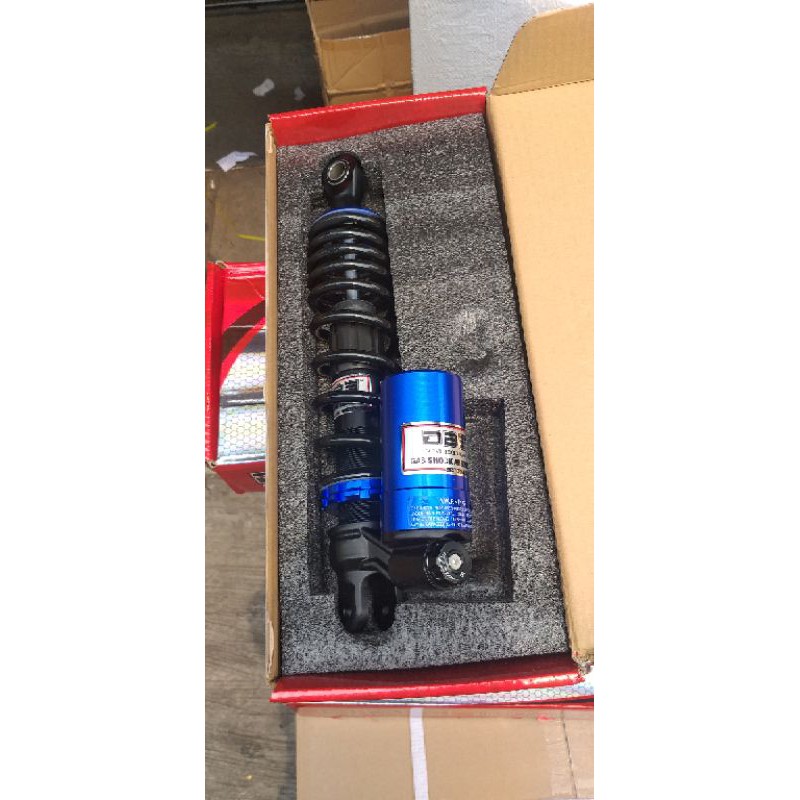 Jual shock dbs tabung bawah uk 330 warna black blue | Shopee Indonesia