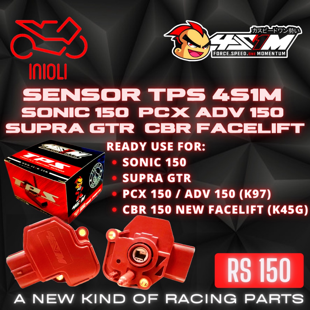Jual TPS SENSOR 4S1M HONDA SONIC 150 PCX LOKAL 150 ADV 150 CBR 150 ...