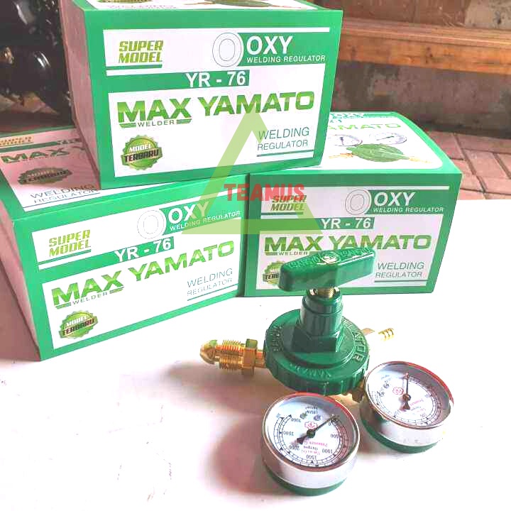 Jual REGULATOR OXYGEN - LPG / PROPANE - ACETYLENE YR 76 | Shopee Indonesia