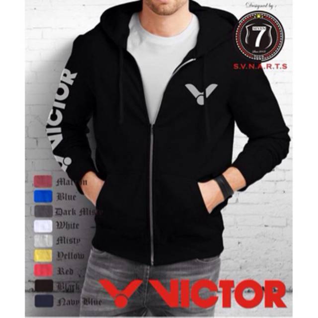 Jual JAKET ZIPPER VICTOR | Shopee Indonesia