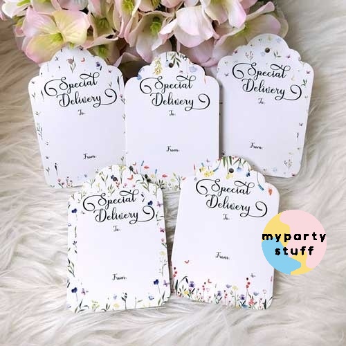 Jual Hang Tag Hangtag Handtag Hand Tag Card Mini Kartu Ucapan ...
