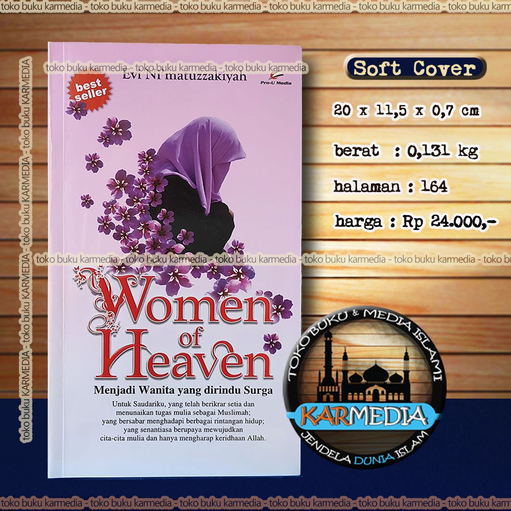 Jual Women of Heaven - Menjadi Wanita yang Dirindu Surga - Pro U Media - Karmedia | Shopee Indonesia
