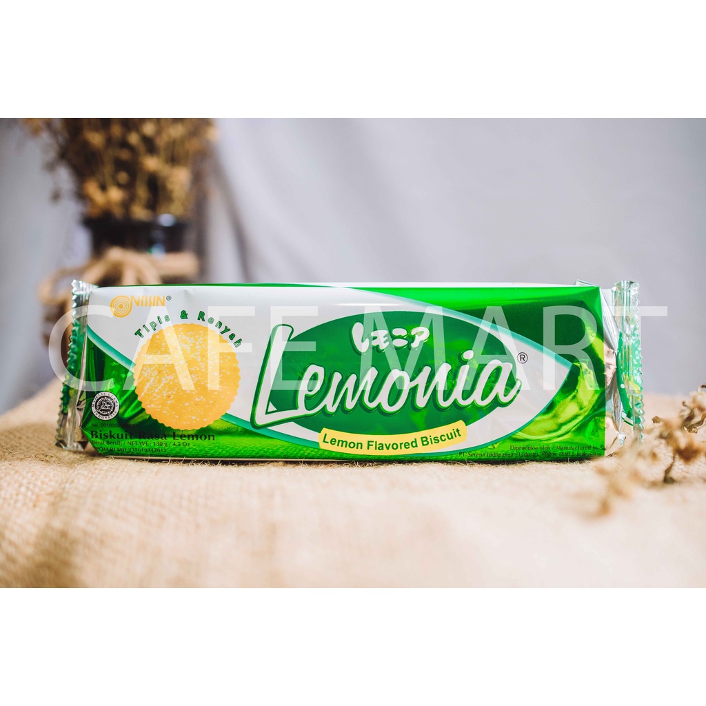 Jual NISSIN LEMONIA ORIGINAL / BISKUIT LEMONIA 130 GRAM | Shopee Indonesia