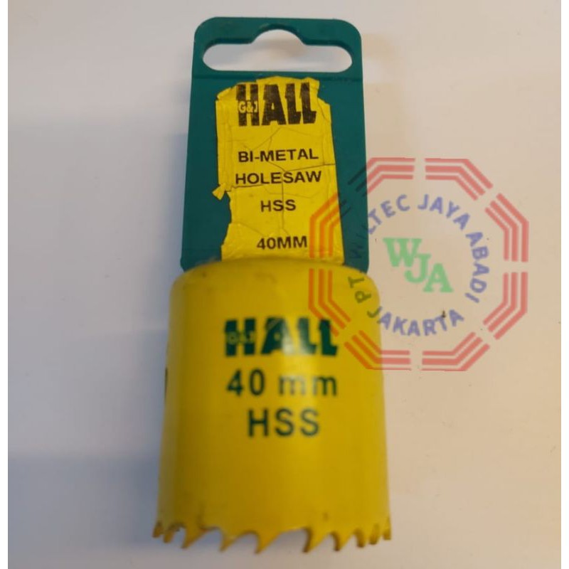 Jual BI-Metal Holesaw HSS 40mm merek G&J Hall Starrett (Made in U.K ...
