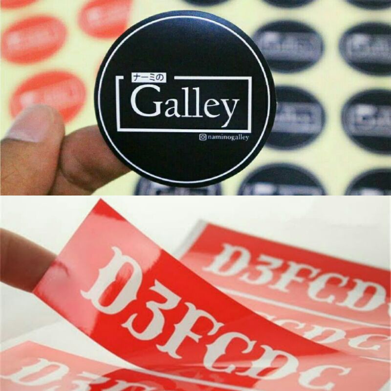 Jual STIKER LABEL KEMASAN PRODUK CROMO A3 + CUTTING + LAMINASI DOFF ...