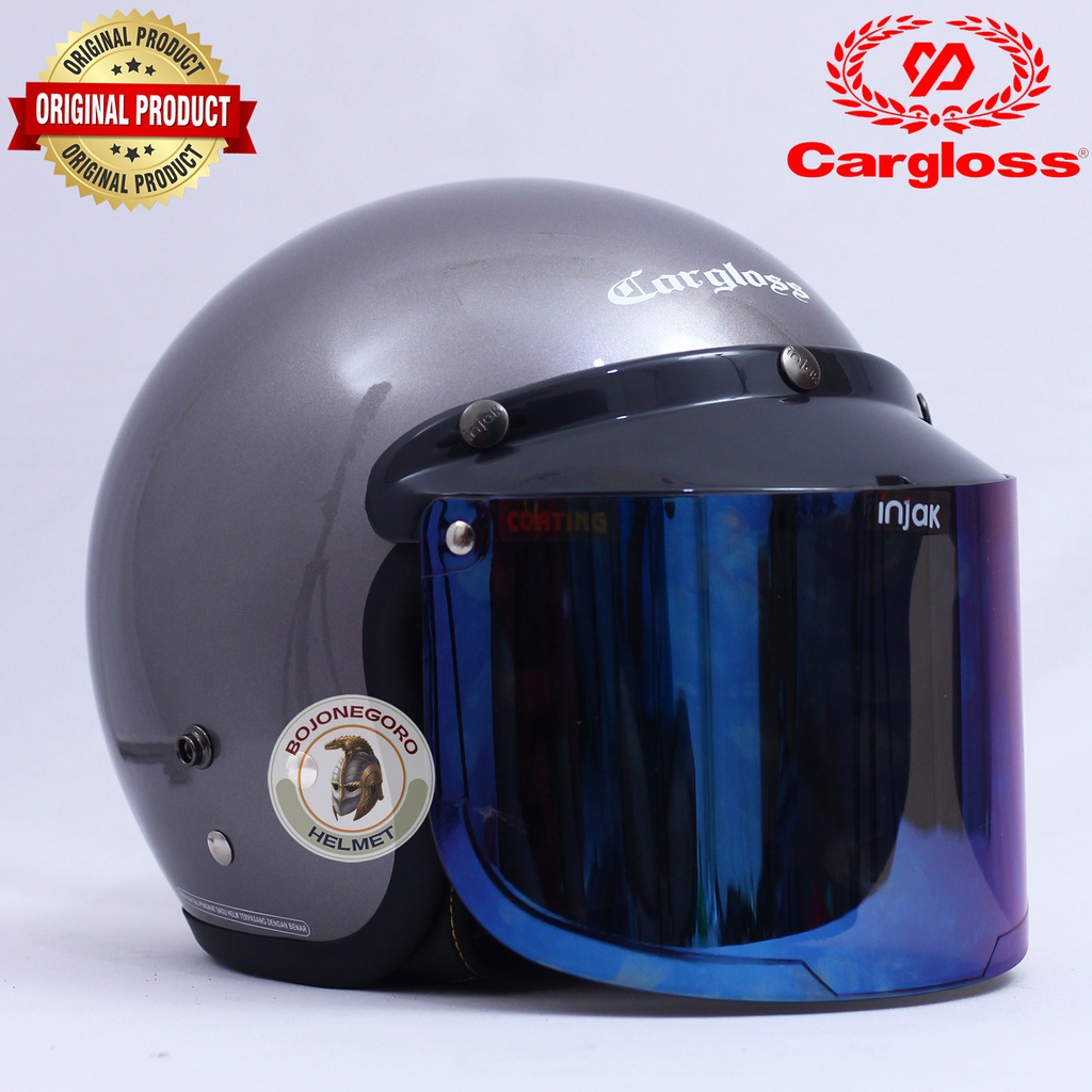 Jual Helm Cargloss CFM Avant Bronze Retro SNI | Shopee Indonesia