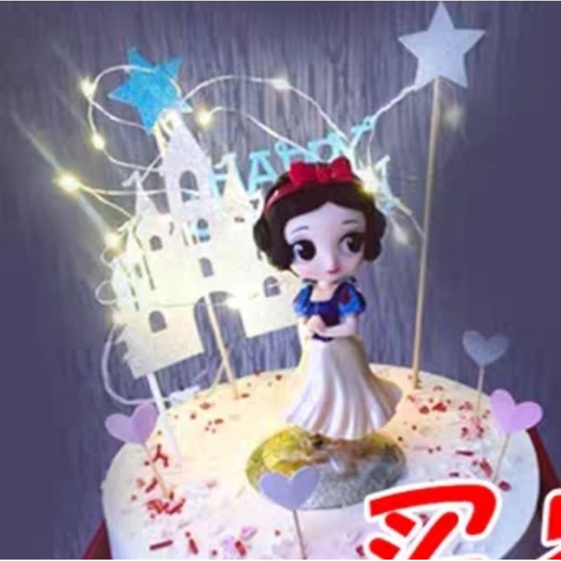 Jual topper anak/ topper kue/ elsa/topper princess/topper frozen/topper ...